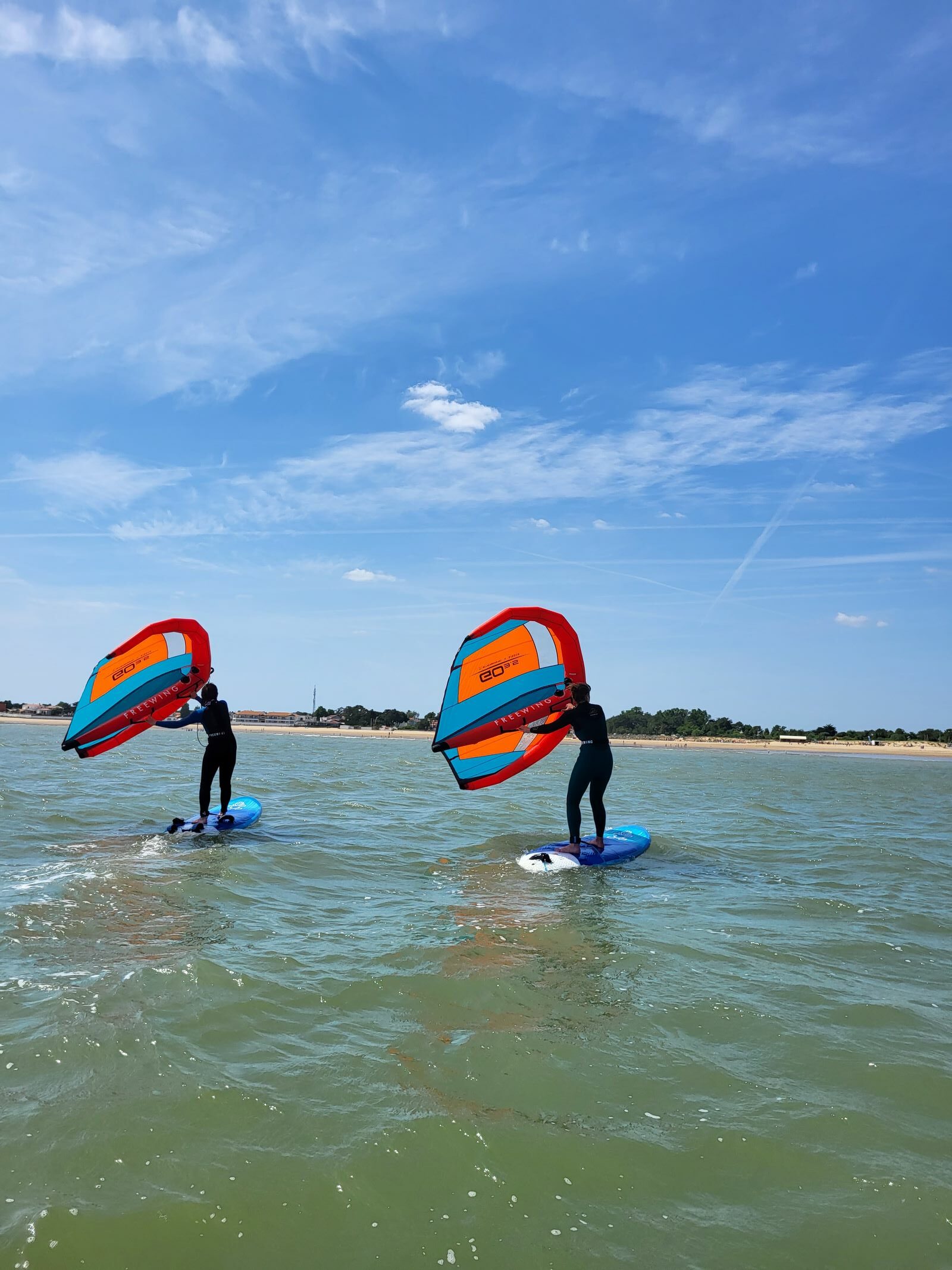 Cours de WingFoil à la Tranche sur mer